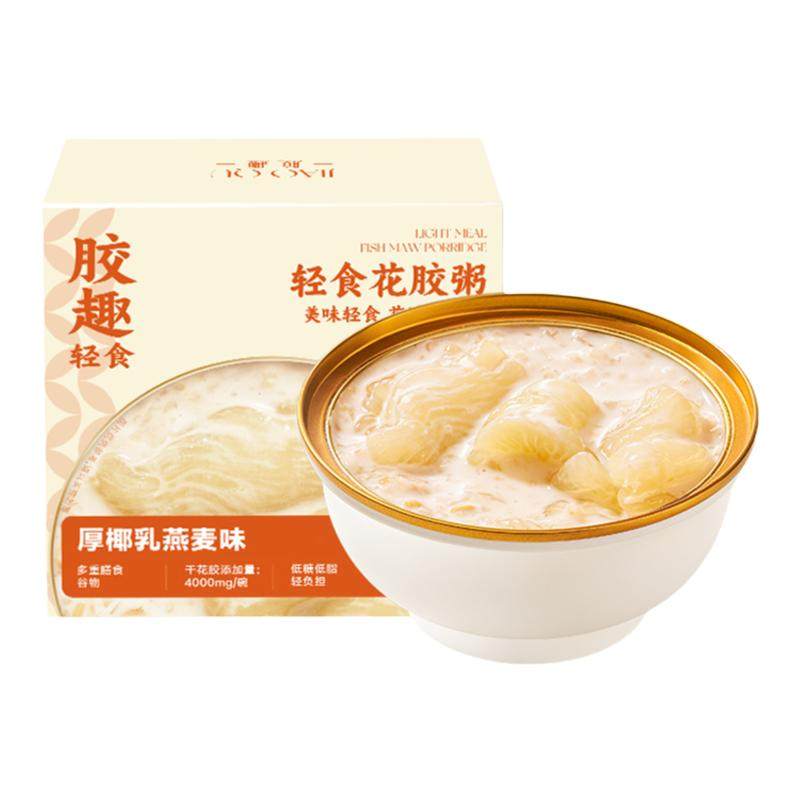 Jiaoqu verzehrfertiger fischschlundbrei, 168 g/schüssel ...
