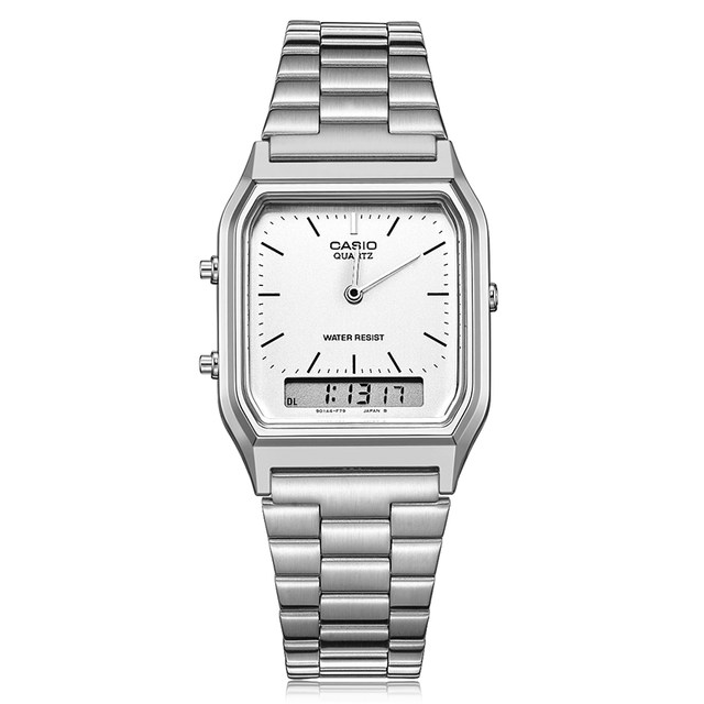 Casio CASIO retro small square watch waterproof ins quartz electronic women's watch can be ...