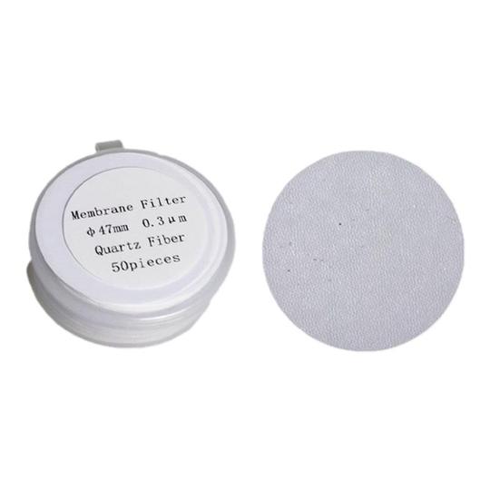 Membran Filter Kuarsa Serat - 47/90mm - Pengambilan Sampel Debu & Partikel