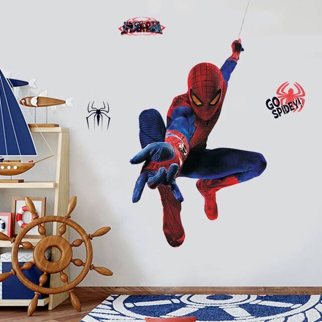 Spider -Man Silk Personal Poster Poster Patch Boys' Room Wall ...