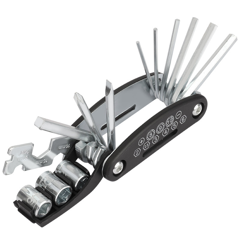 Bicycle Repair Tools, Hexagonal Screwdriver Set, Pump Wrench, Multi ...