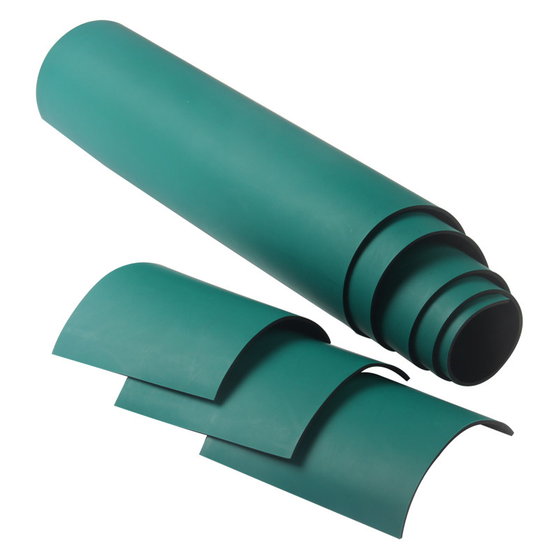 Megaron Anti-Static Rubber Workbench Pad - Green, Heat Resistant