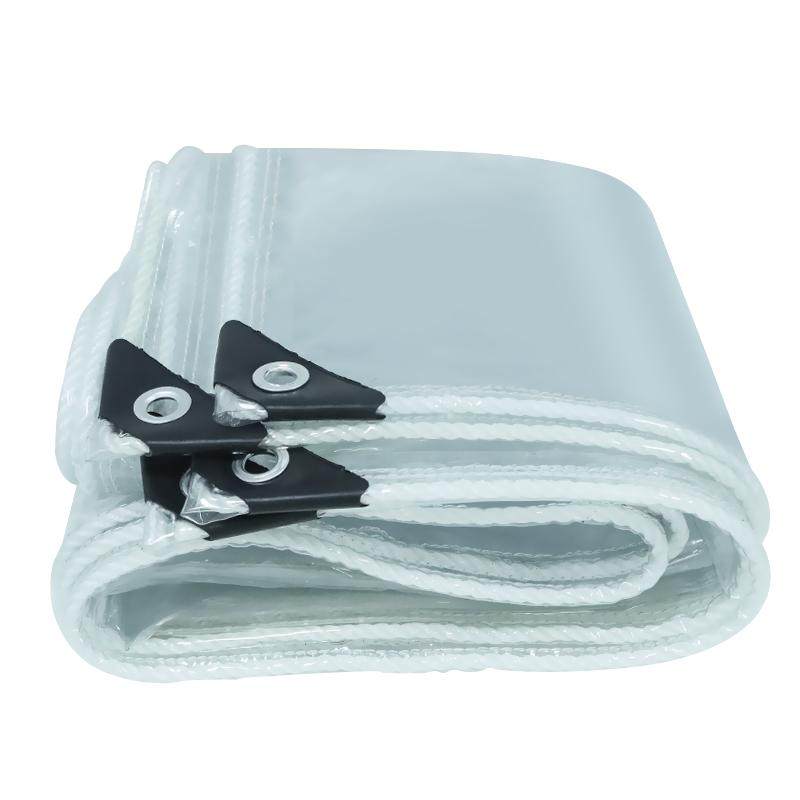 Transparent Rainproof PVC Tarpaulin Cloth