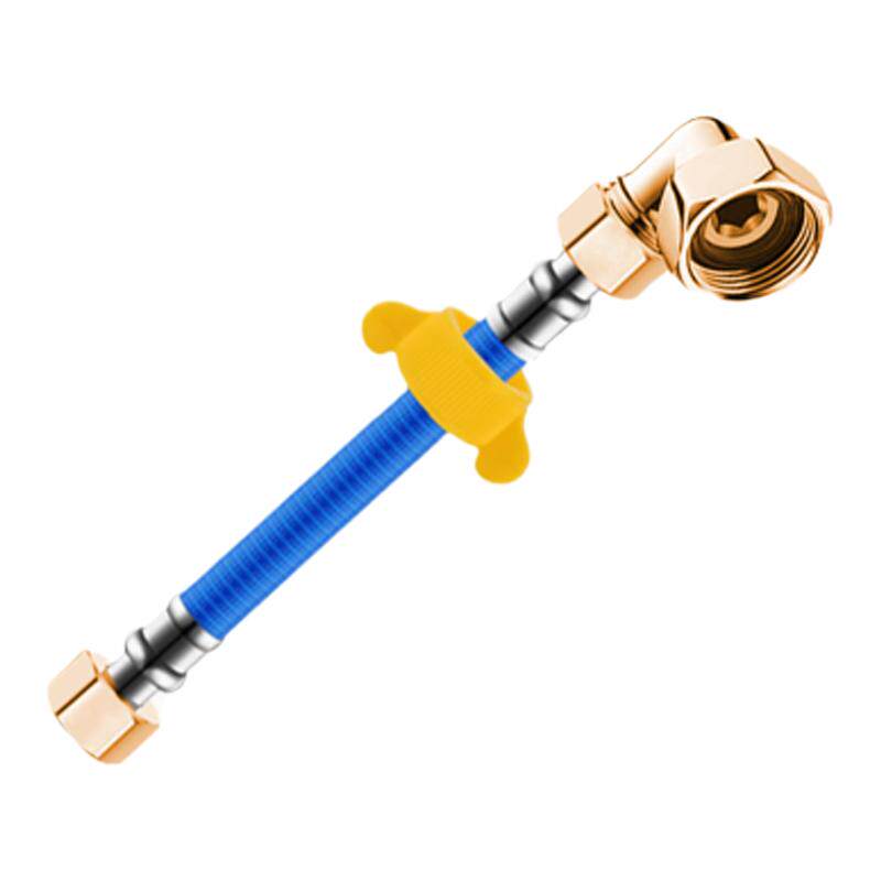 Stainless Steel Washing Machine Water Inlet Pipe Extension Adapter Hose ...