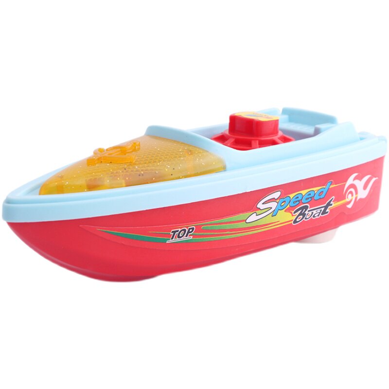 Electric Speedboat Toy - Model Boat for Water Play
