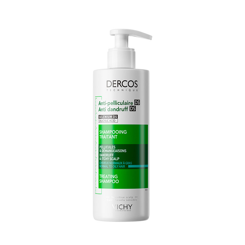 Vichy Green Label Shampoo 390ml Anti-Dandruff Oil Control Fluffy ...