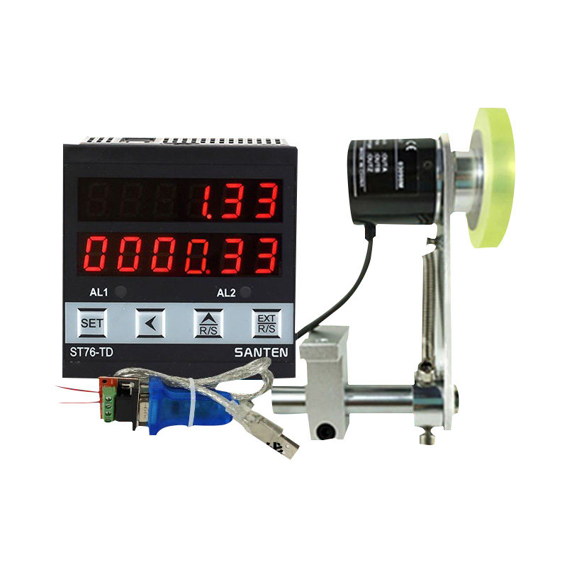 High-Precision Roller Type Line Speed Meter - Electronic Digital Tachometer