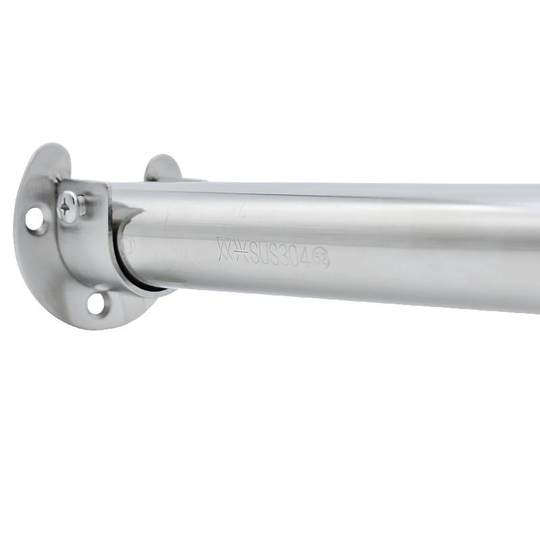 Peiqing Punching Fixed Clothes Rail | Stainless Steel Balcony Wardrobe Rail