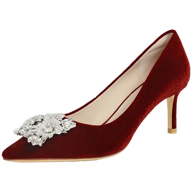 Belle Elegant Stilettos Women's Shoes Wedding Shoes 2024 Spring and ...