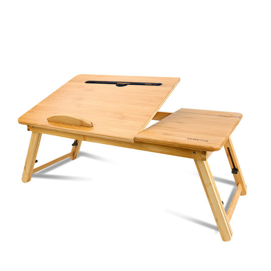 Table d'étude en bois massif – table pliable avec baie vitrée pour lire ...