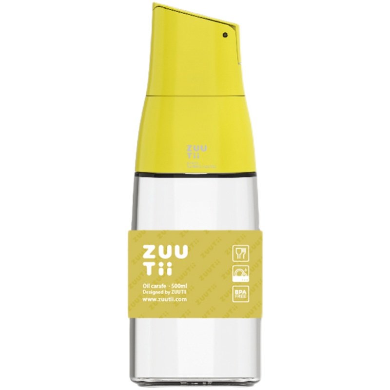 Zuutii Oil Pot - Mini Seasoning Jar with Gravity Oil Flow for Kitchen ...