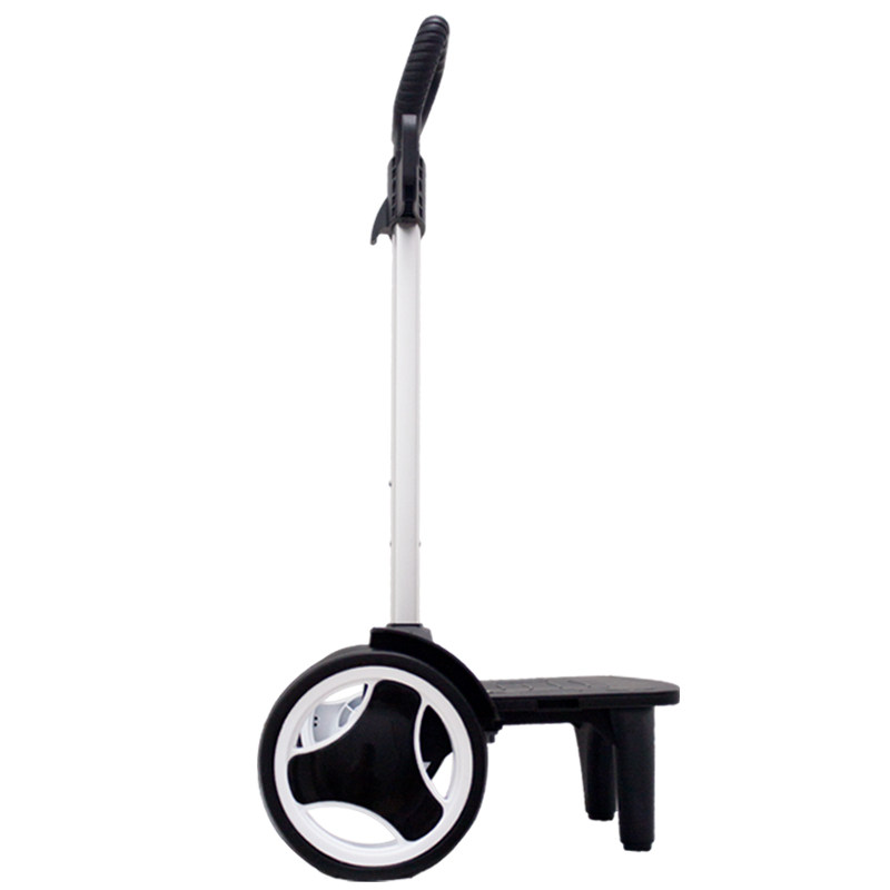 School Bag Trolley Rack: Universal Mute Foldable Pulley Trolley Car for ...