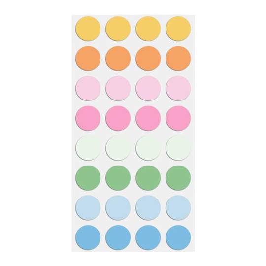 Dot Sticky Note Paper - Handbook Mark Sticker for Students