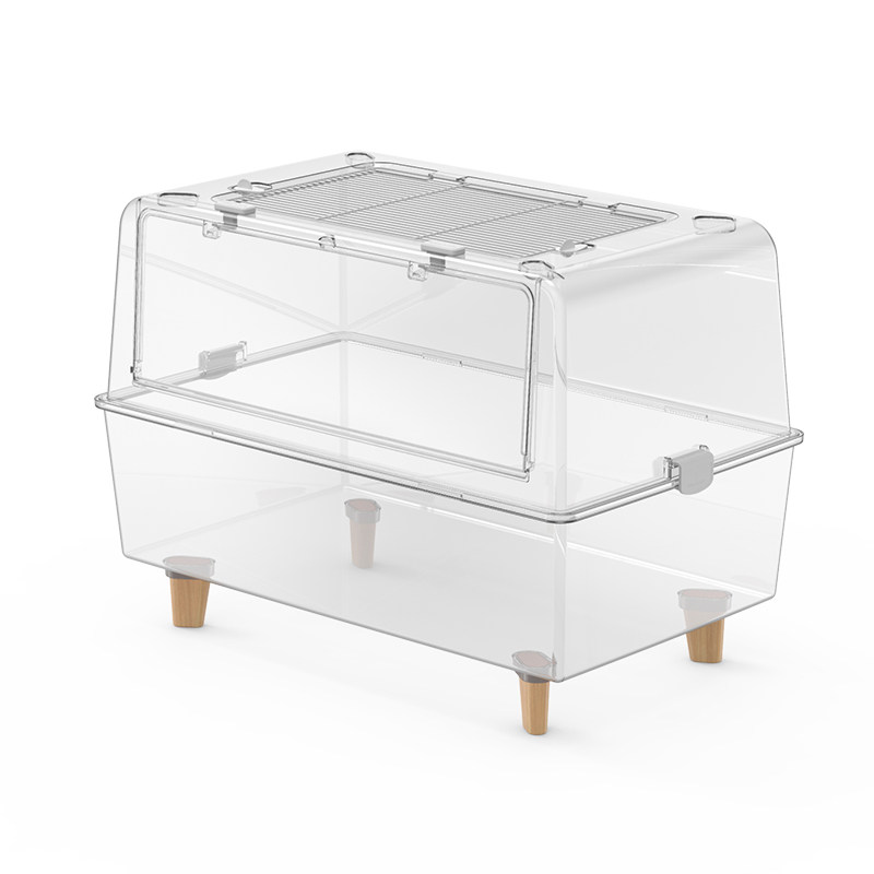 Buka Star Hamster Cage - 70cm Luxury Acrylic Double Cage