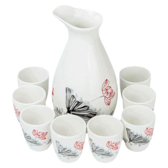 Household Liquor Cup | Ink-Style Ceramic Spirit Cup | Flask | Wine ...