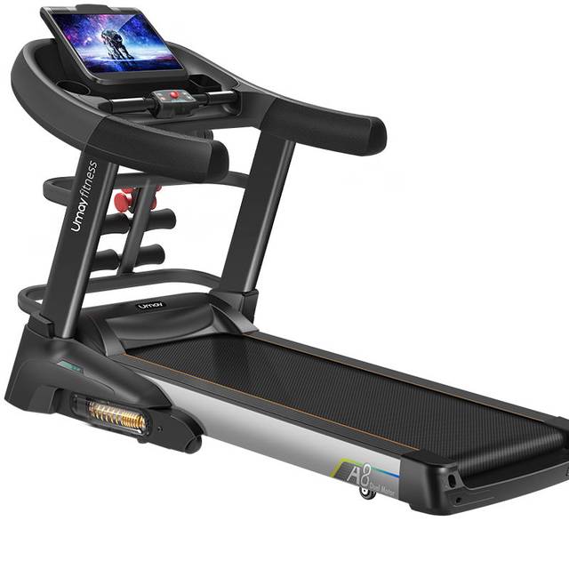 Youmei treadmill A8 fitness small treadmill home indoor foldable men's ...