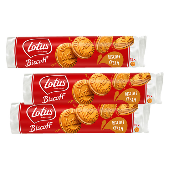 Lotus Caramel Cookies 150g - Belgisk Vanilje, Naturel & Chokolade