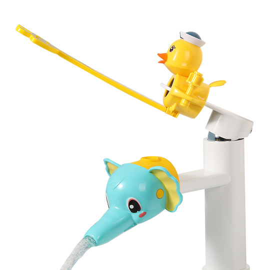 Cartoon Faucet Extender for Children - Silicone Baby Hand Washing Artifact