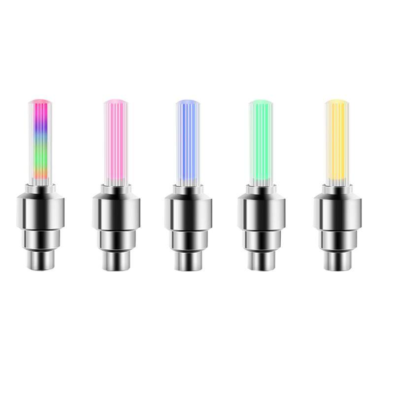 Bicycle Valve Light | Vibration Induction | Colorful Air Mouth Light ...