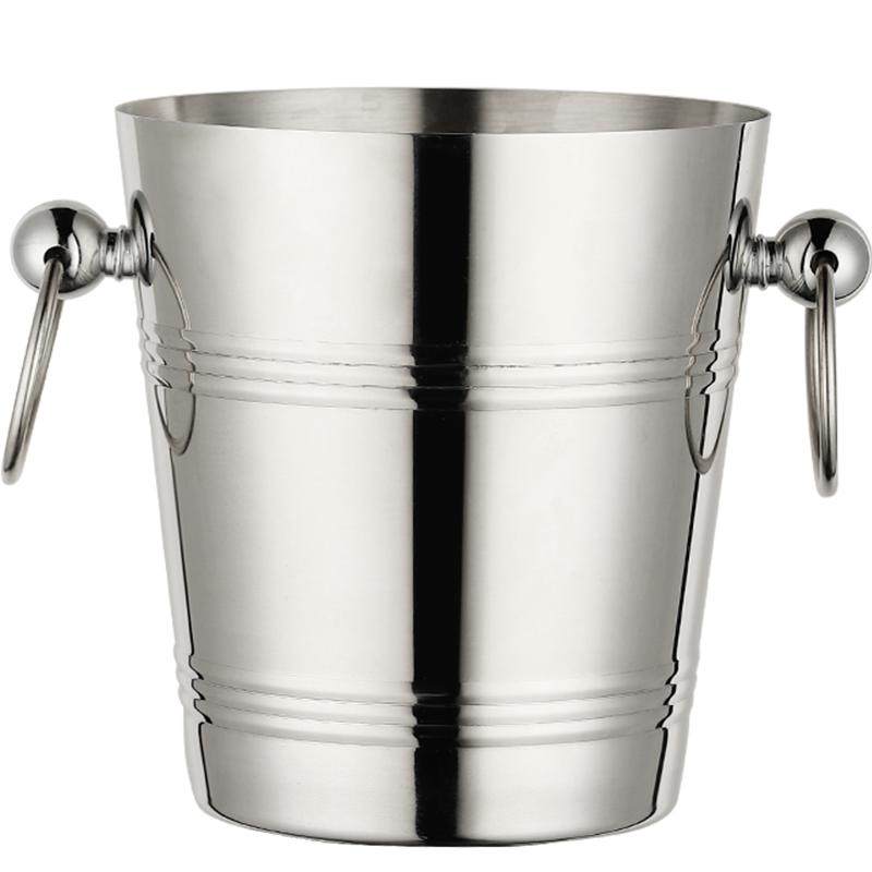 Kay Stainless Steel Tiger Head Ice Bucket - Bar & Home Use
