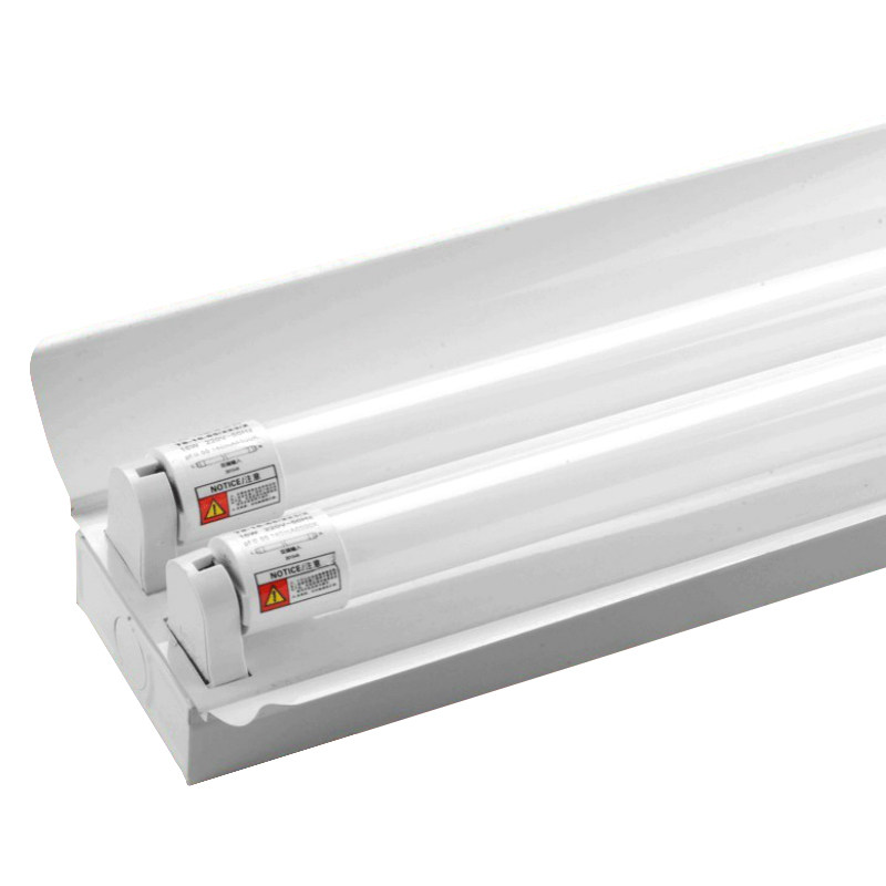 Κιτ Λαμπτήρα Σωλήνα LED T8 - 1,2μ Διπλός Σωλήνας με Κάλυμμα