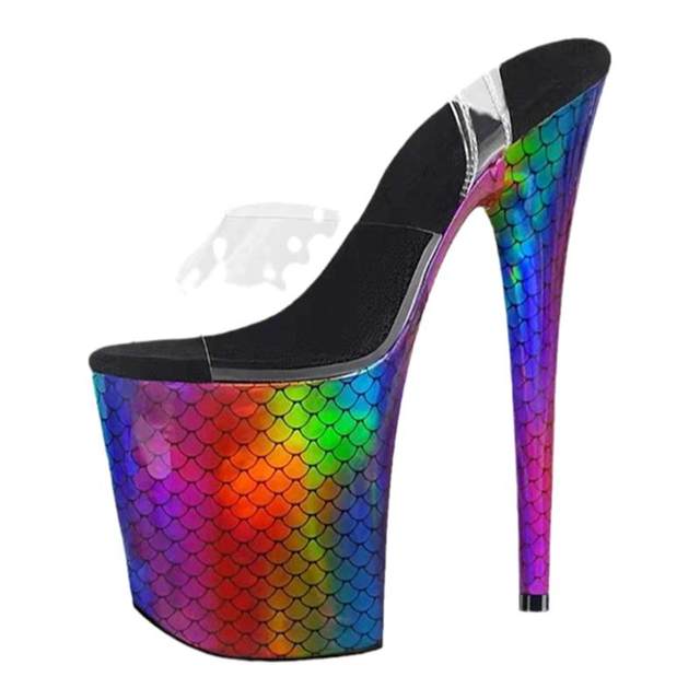 Explosion Hate Tianzhong 20cm Ultra -High Heel Steel Pipe Dance Fine ...