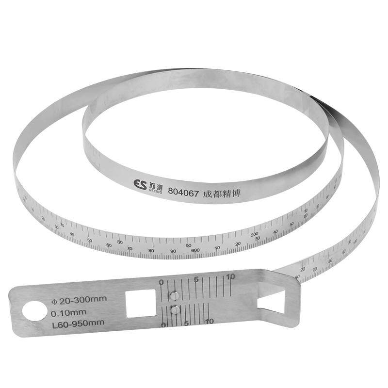 Stainless Steel Precision Measuring Tape - Circumference & Diameter Scale