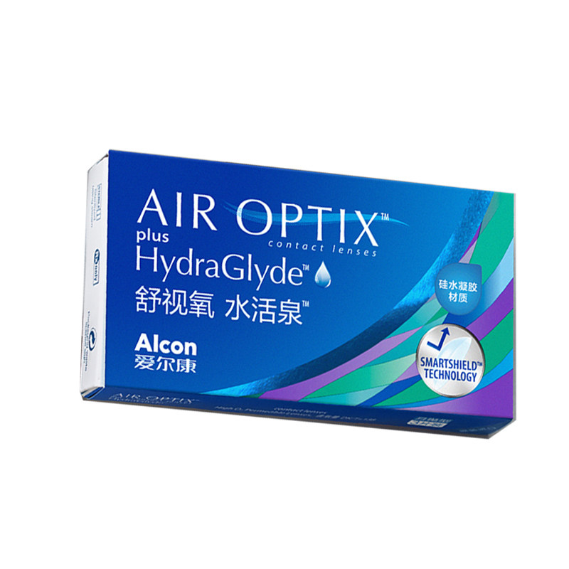Alcon Shikang Shushi Oxygen Water Monthly Contact Lenses - 6 Pieces ...