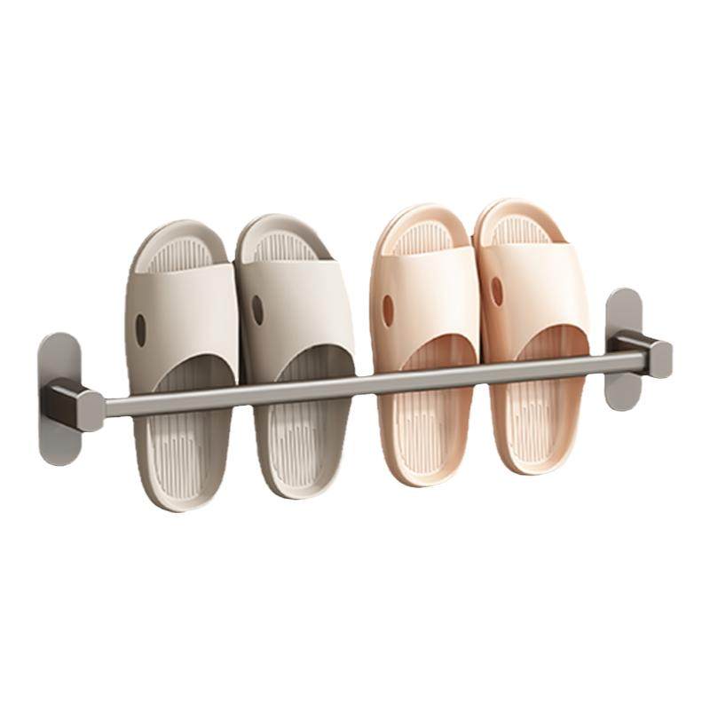 Bathroom Slipper Rack for Shoe Storage without Punching Holes