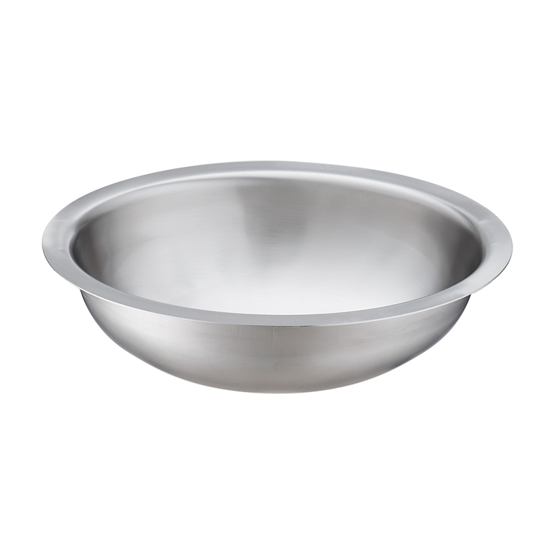 Finchi 304 Rustfrit Mini Vask - Oval, Fortykket, Undermonteret RV Vask