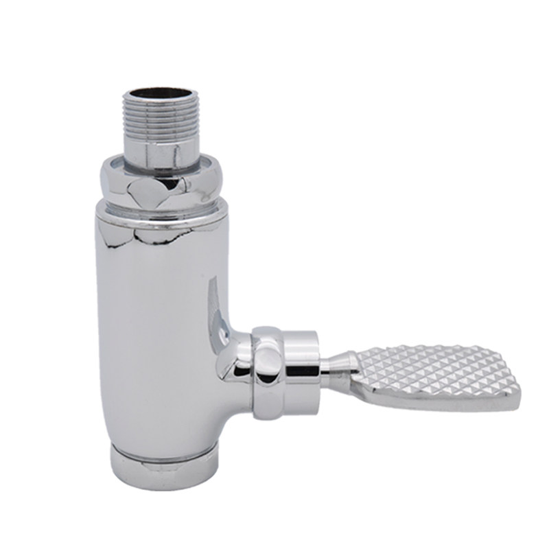 Foot Pedal Flush Valve - Copper Squat Toilet Valve