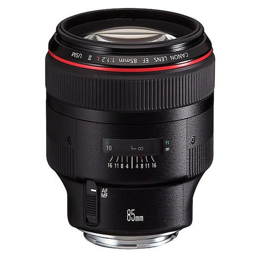Canon 85mm f/1.2L II EF Fixed Focus Lens - Second Generation Portrait King