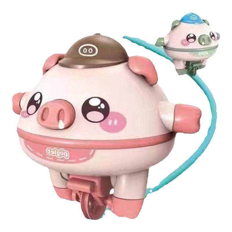 Roly-Poly Balancing Pig Toy - Electric Tumbler for Kids