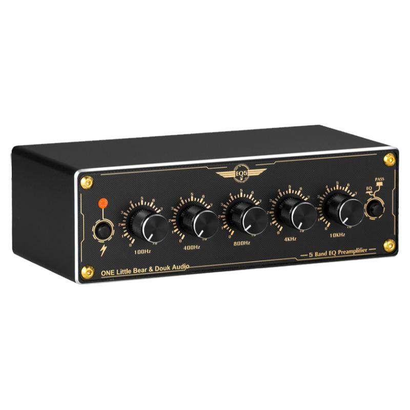 Douk Audio EQ5 Mini 5-pásmový ekvalizér - Ladění zvuku pro stolní počítače