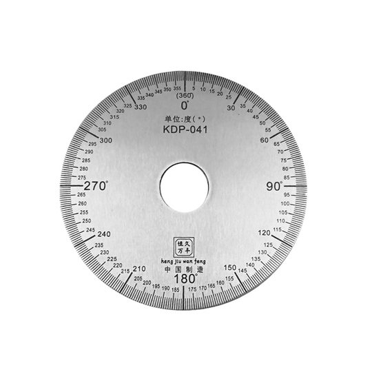 Stainless Steel 360-Degree Circular Angle Plate Machine Handle Dial ...