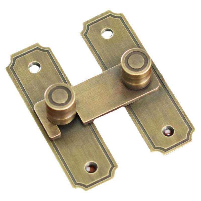 Famous Craftsman Pure Copper Door Bolt Latch - Wooden Door Lock