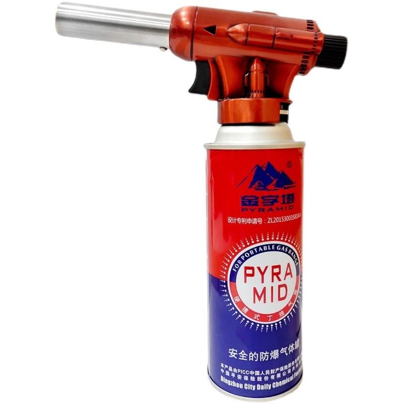 All-Metal Flamethrower Gas Spray Gun for Barbecue Baking and Welding