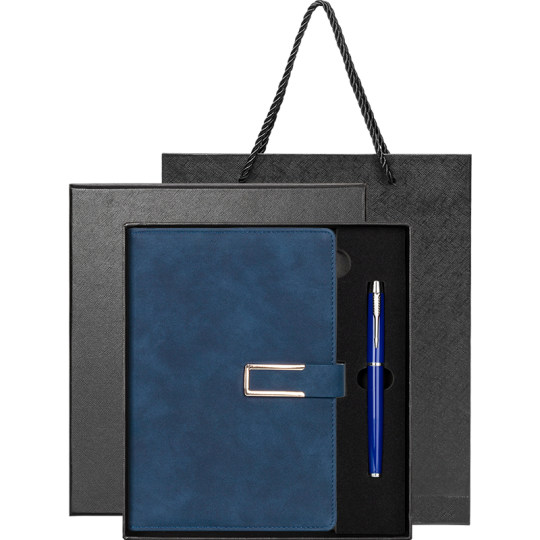 Customizable A5 Notebook Gift Box with Pen Set and Free Lettering