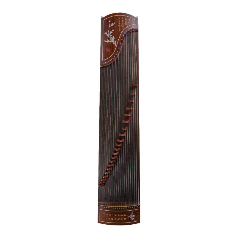 Mahogany Bone-Inlaid Guzheng - Professional Grade 10 Playing Zither for ...