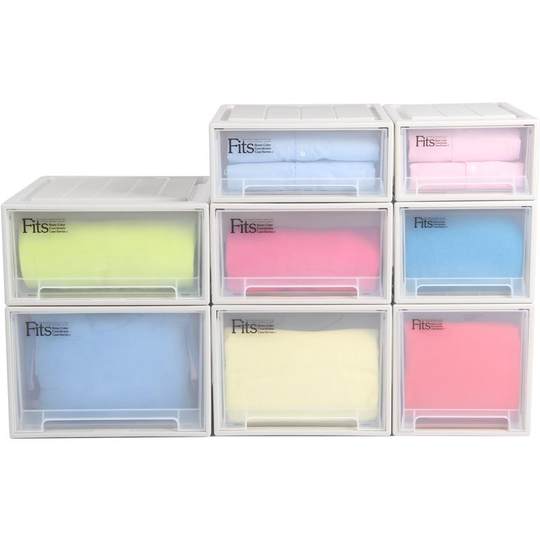 Tenma Tianma Japan Imported Drawer-Type Storage Box | Plastic Wardrobe ...