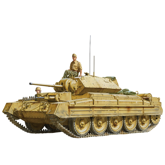 Frontier Model 1/35 British Crusader Mk.II Plastic Assembly Kit - BT-015