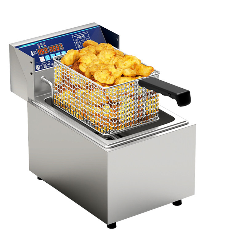 Hongyi electric fryer - კომერციული ინტელექტუალური ციფრული დისპლეი ...