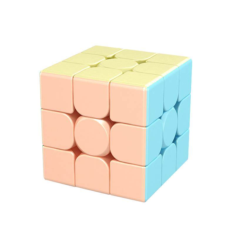 Moyu macaroon color rubik's cube professionelles spielset lernspielzeug ...