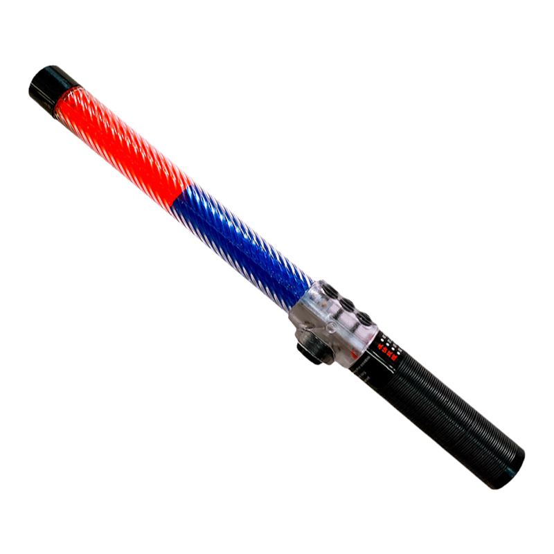 Baton de Tráfico LED Recargable Ni Super Cool - Luz de Seguridad Roja y ...