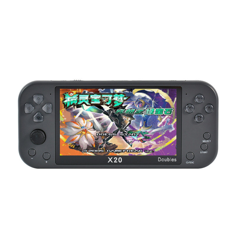 Overlord Ship X20 8GB Handheld Game Console - Pokemon GBA Pixel Gameplay