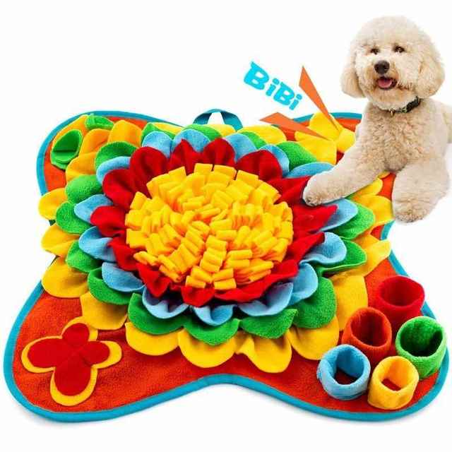 Pet sniffing mat, feeding mat, dog and cat bite-resistant puzzle ...