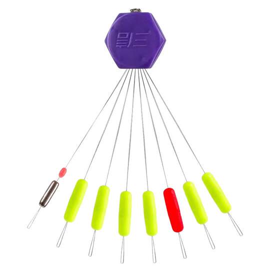 Sanxin Seven Star Float 7+2 Set Olive Adjustable Float Highly Sensitive ...