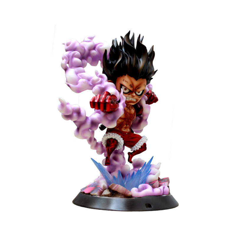 One Piece Hand-Run Four-Speed Snake Man Luffy GK Model Decoration ...