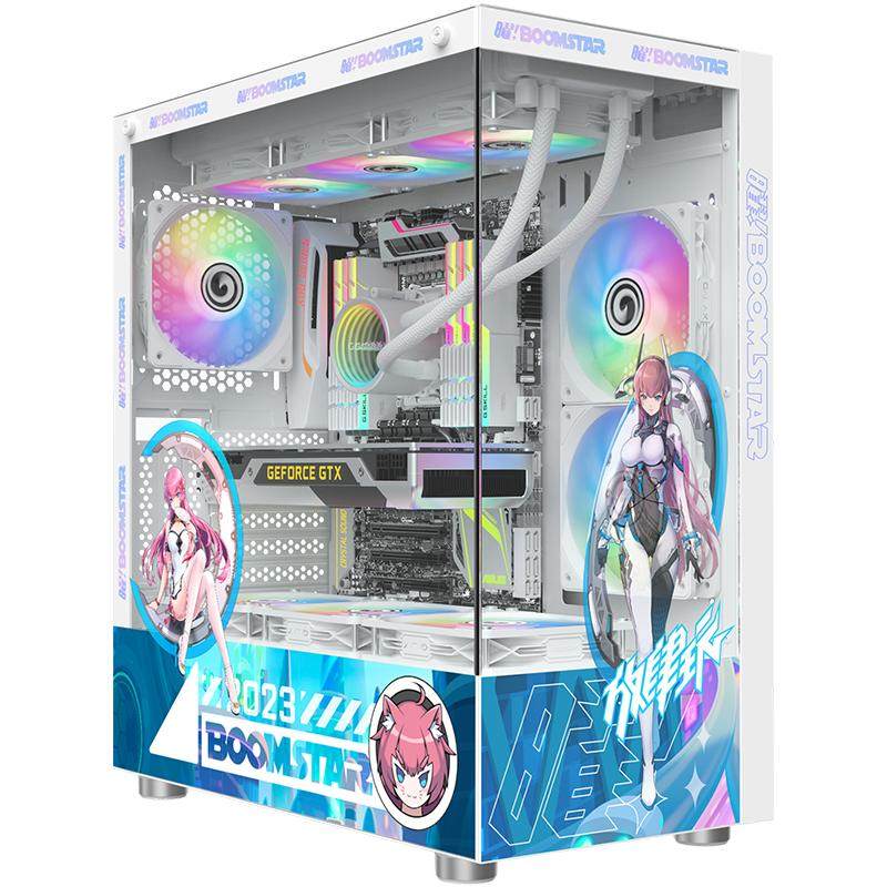 Galax Phantom ATX Mid-Tower Case - Customizable Sea View PC Chassis