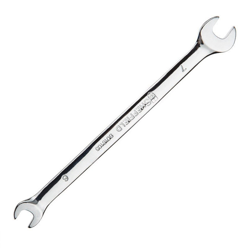 Steel Shield Double-Headed Wrench | Metric Fork Fixed Small Wrench 1417 ...